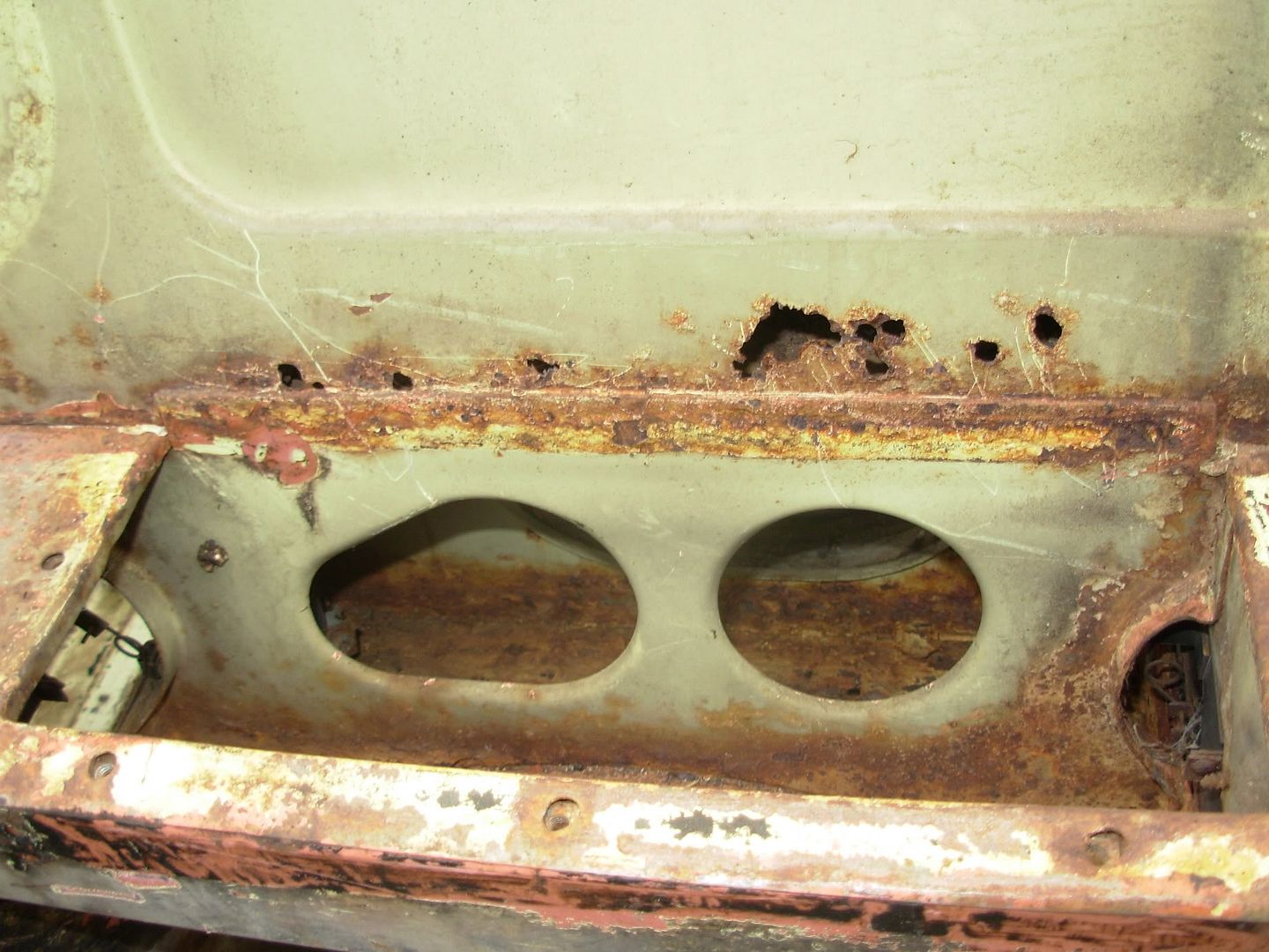 Dash/Firewall Rust repair? : MGB & GT Forum : The MG Experience